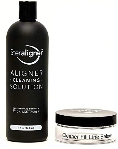 Steraligner Aligner & Retainer Cleaning Solution 473mL – The Tooth ...